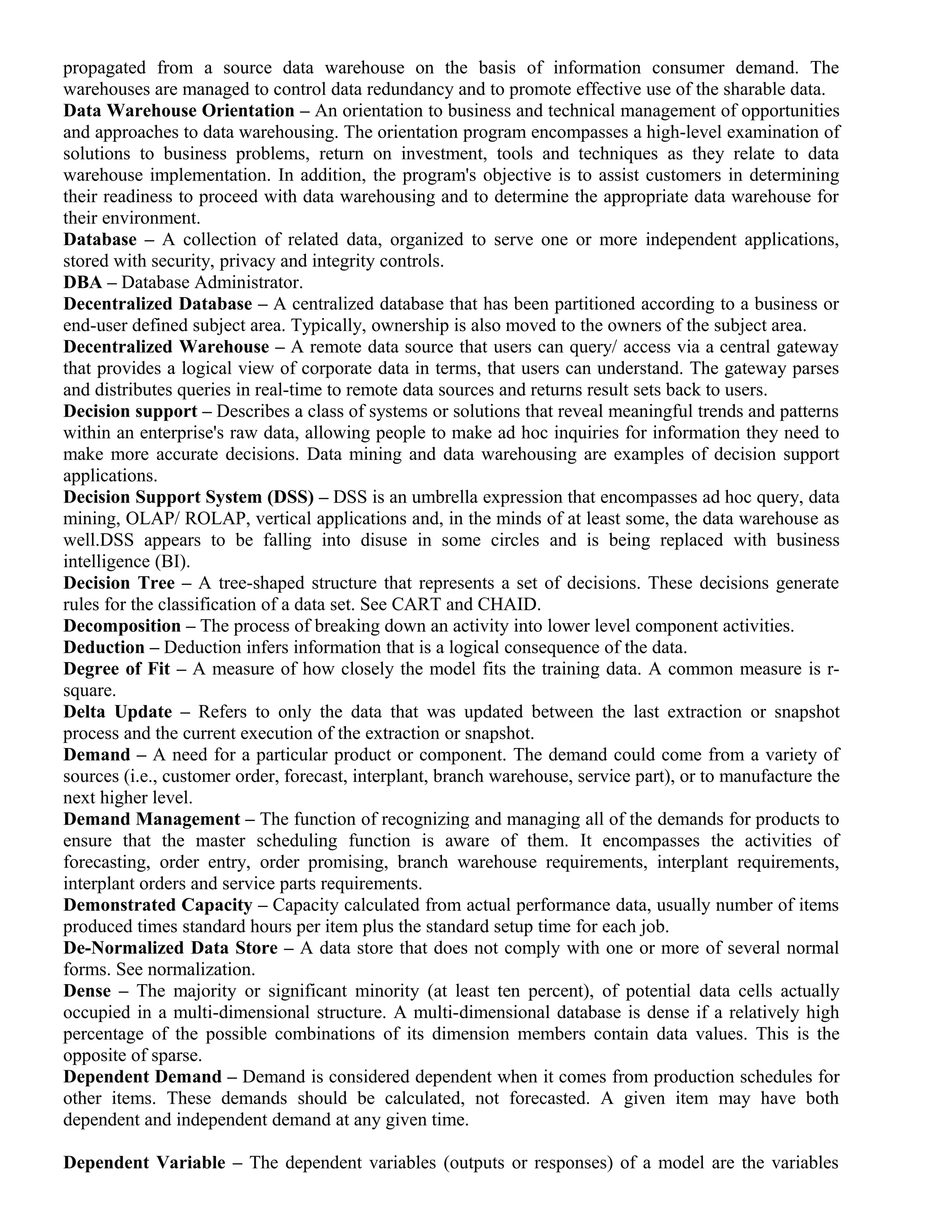 Erp glossary appendixe | PPT