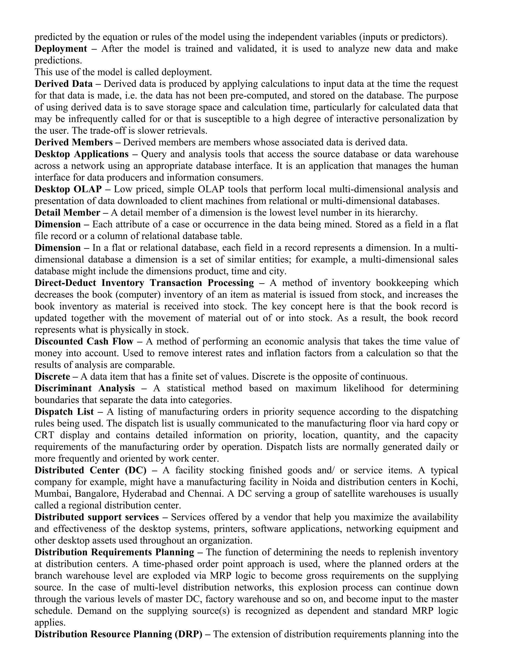 Erp glossary appendixe | PPT