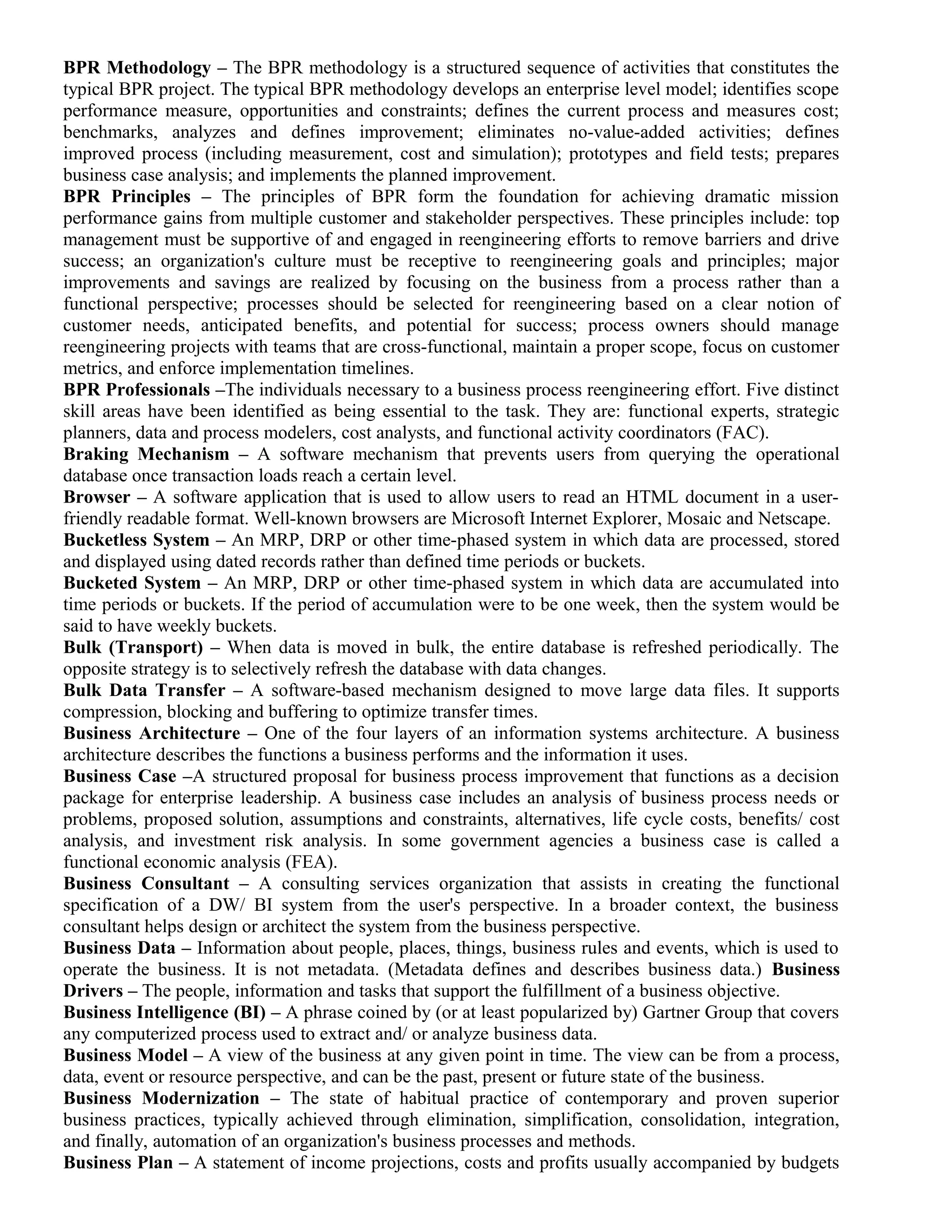 Erp glossary appendixe | PPT