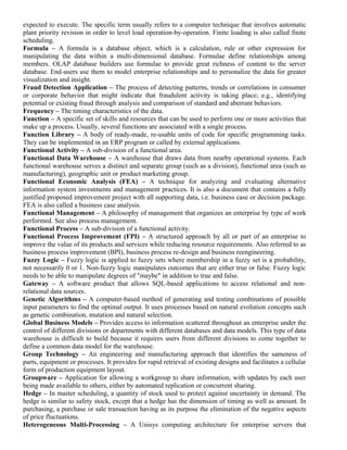 Erp glossary appendixe | PPT