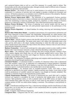 Erp glossary appendixe | PPT