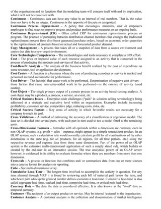 Erp glossary appendixe | PPT