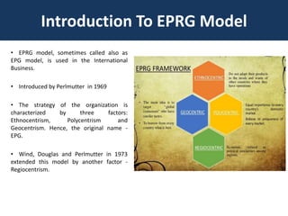 ERPG Model (Economics) | PPT
