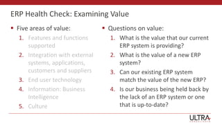 ERP Health Check: Is Your Business at Risk with Your Legacy System? | PPTX
