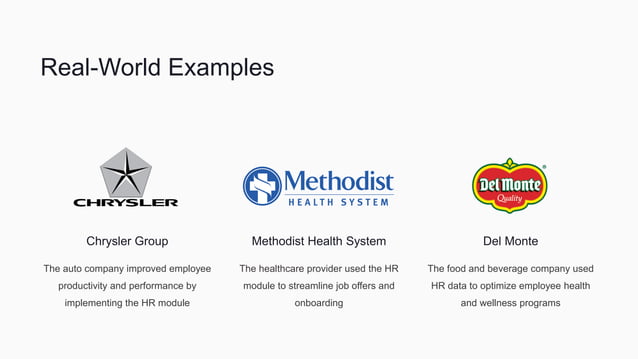 ERP Human Resources Module | PDF