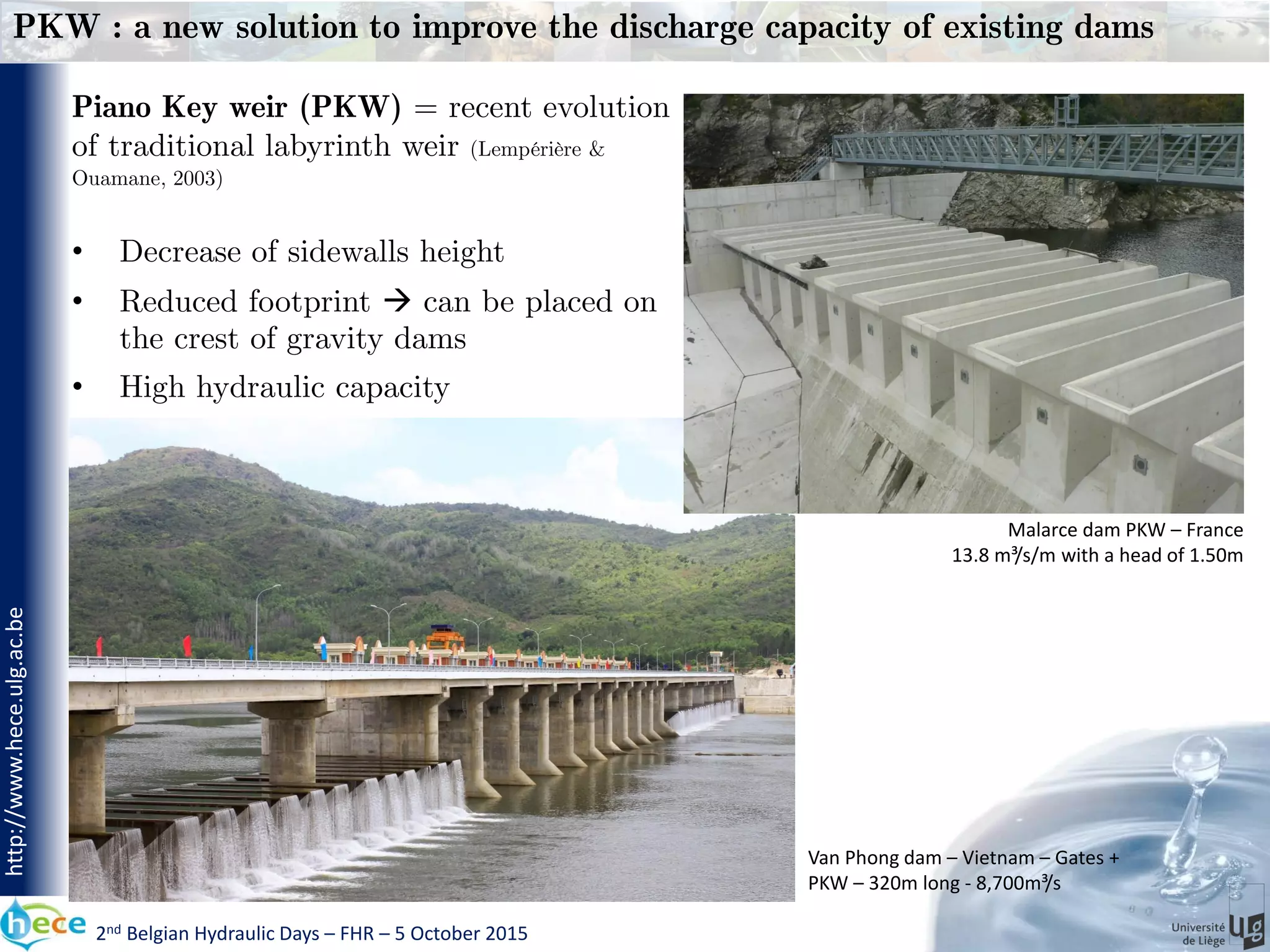 Towards a better understanding of flows over Piano key weirs | PDF