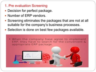 Erp implementation life cycle | PPTX