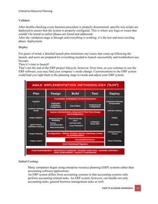 Erp implementation lifecycle | PDF