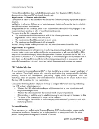 Erp implementation lifecycle | PDF