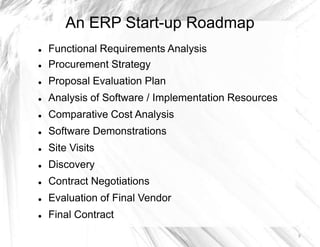 ERP implementation process | PPT
