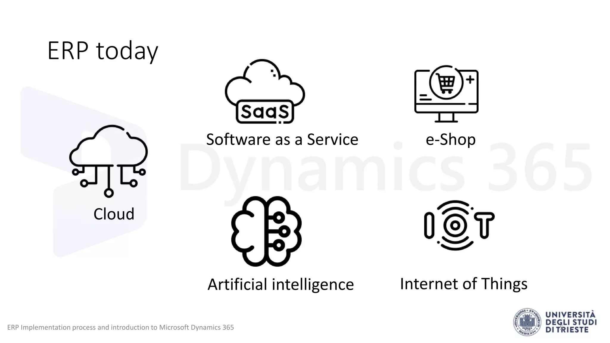Erp implementation process and introduction to dynamics 365 | PPT