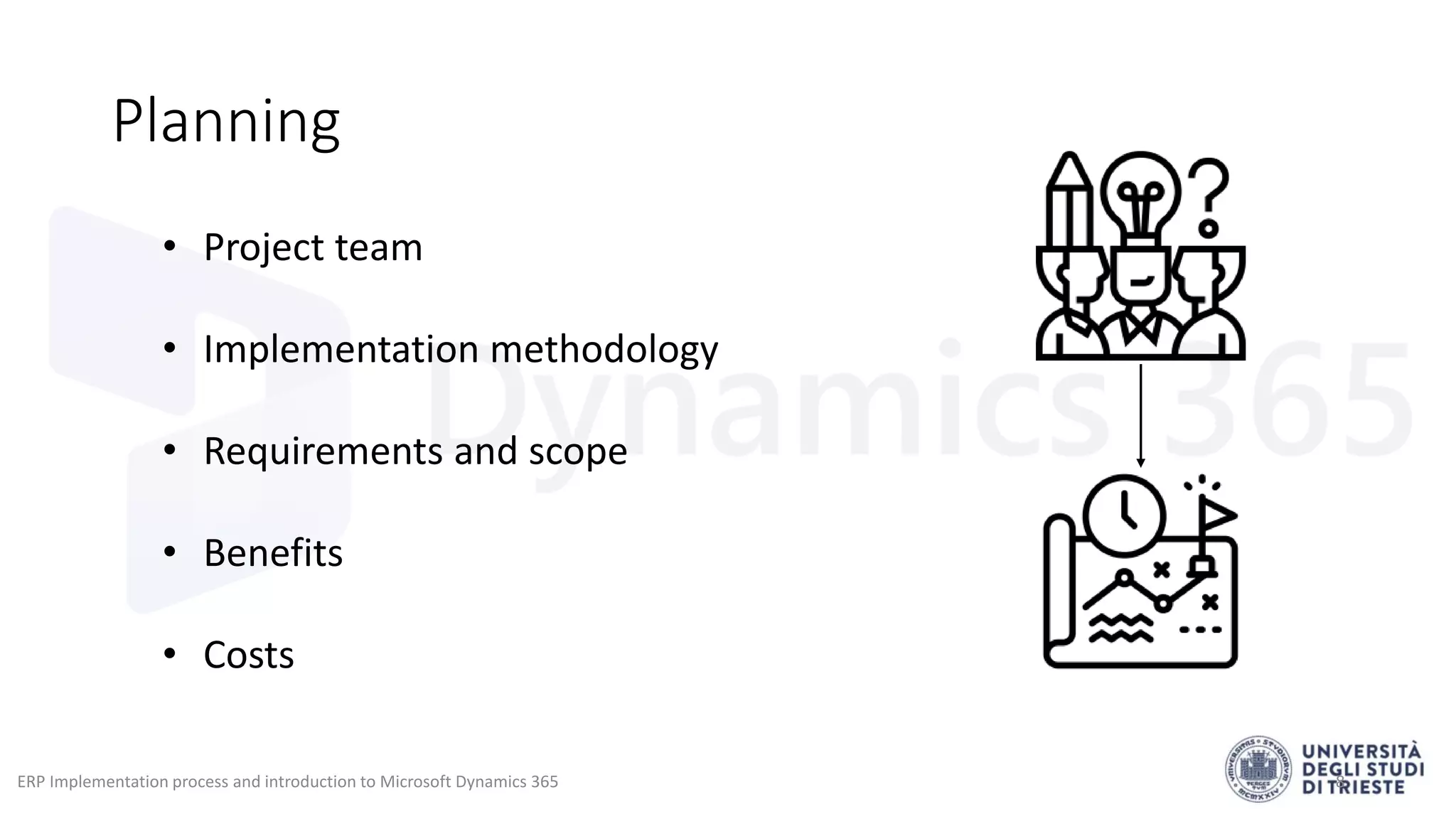 Erp implementation process and introduction to dynamics 365 | PPT