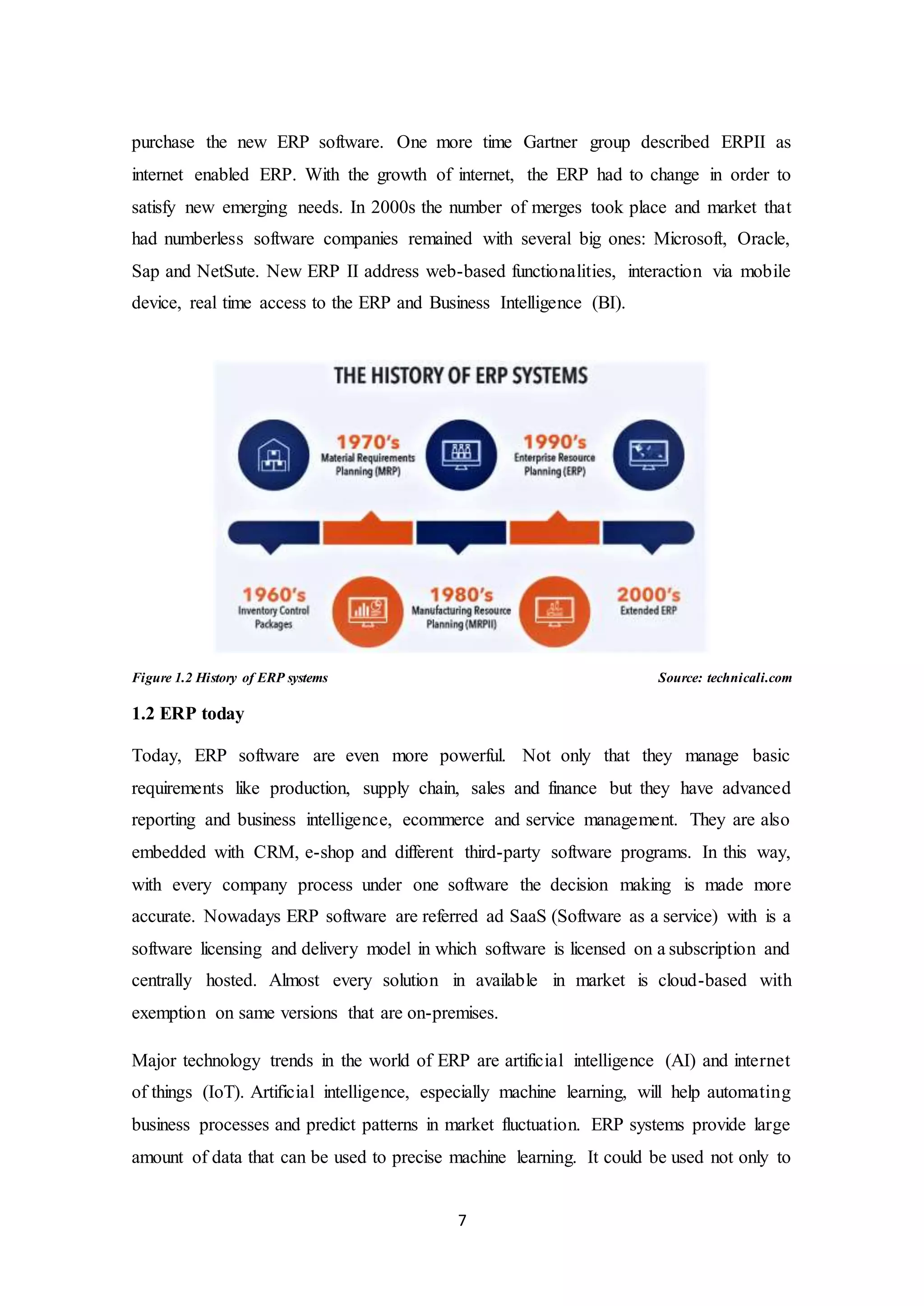 Erp implementation process and introduction to dynamics 365 | DOCX