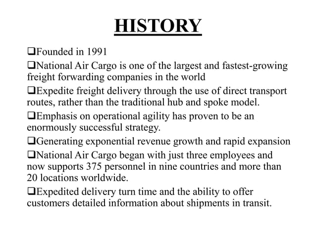 ERP IN AIR CARGO ( Case Study) | PPTX | Aviation Industry | Industries