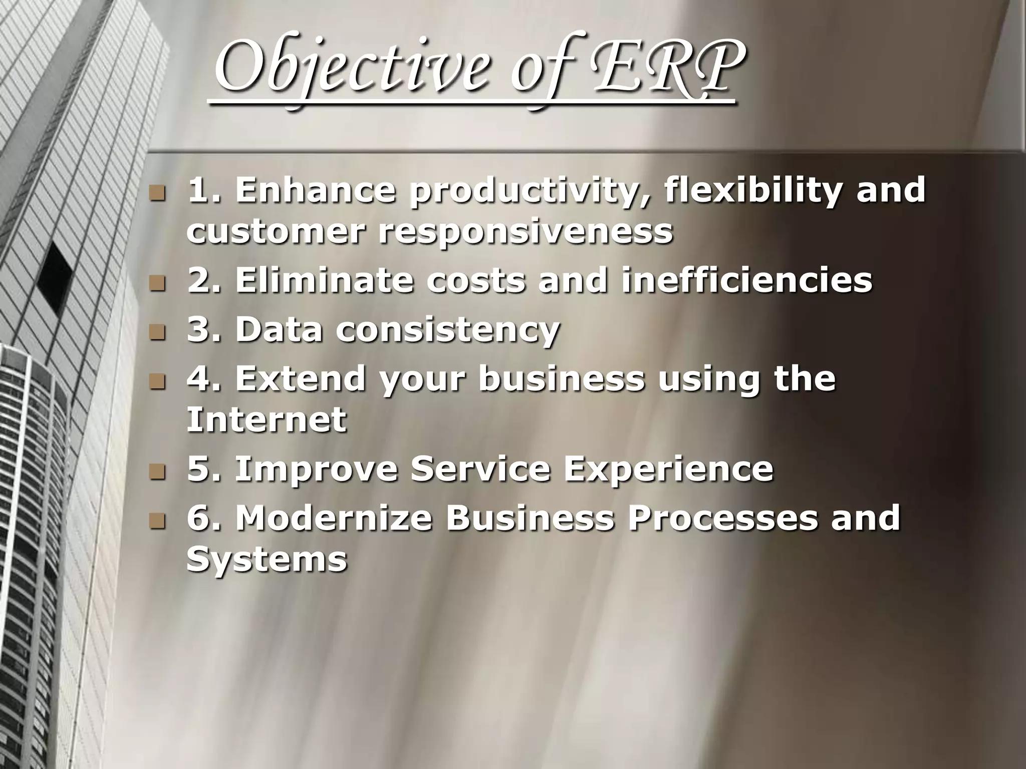 Enterprise Resource Planning | PPTX