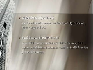 Enterprise Resource Planning | PPTX