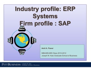 ERP Industry profile and SAP firm profile | PPT