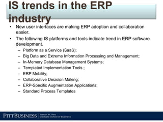 ERP Industry profile and SAP firm profile | PPT