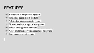 Erp in education sector | PPT