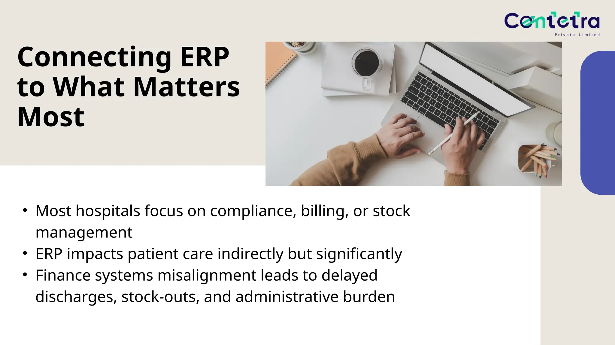 ERP in Healthcare Driving Efficiency and Patient-Centric Care | PPTX