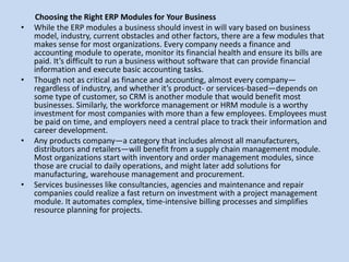 Erp in logistics and supply chain | PPSX