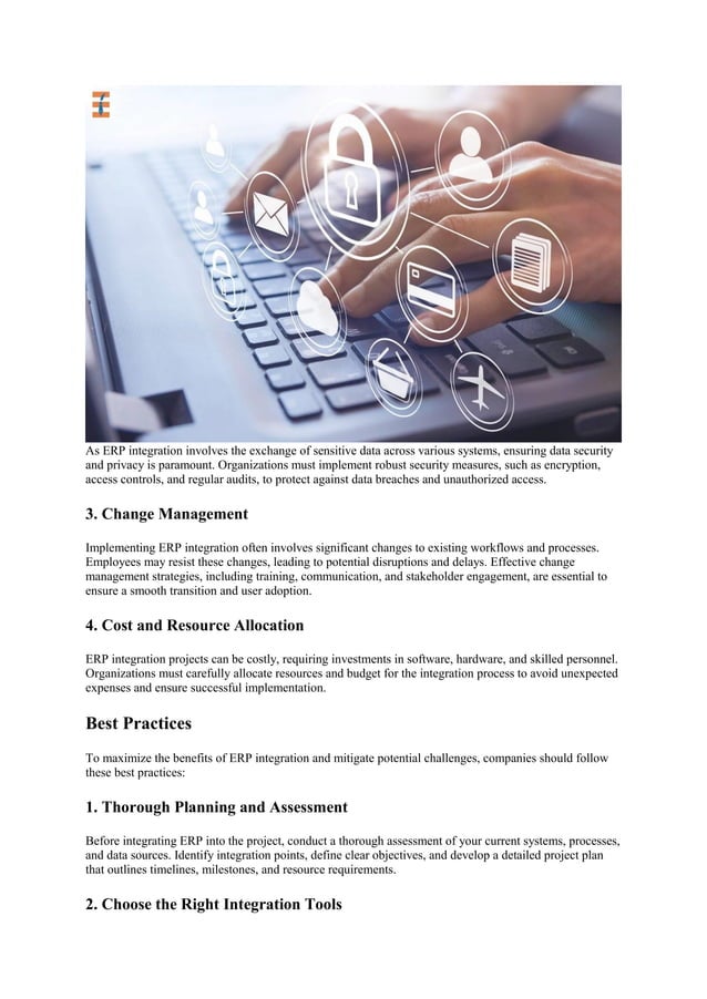 ERP Integration: Unlocking Business Efficiency and Growth | PDF