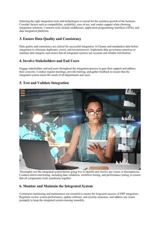 ERP Integration: Unlocking Business Efficiency and Growth | PDF