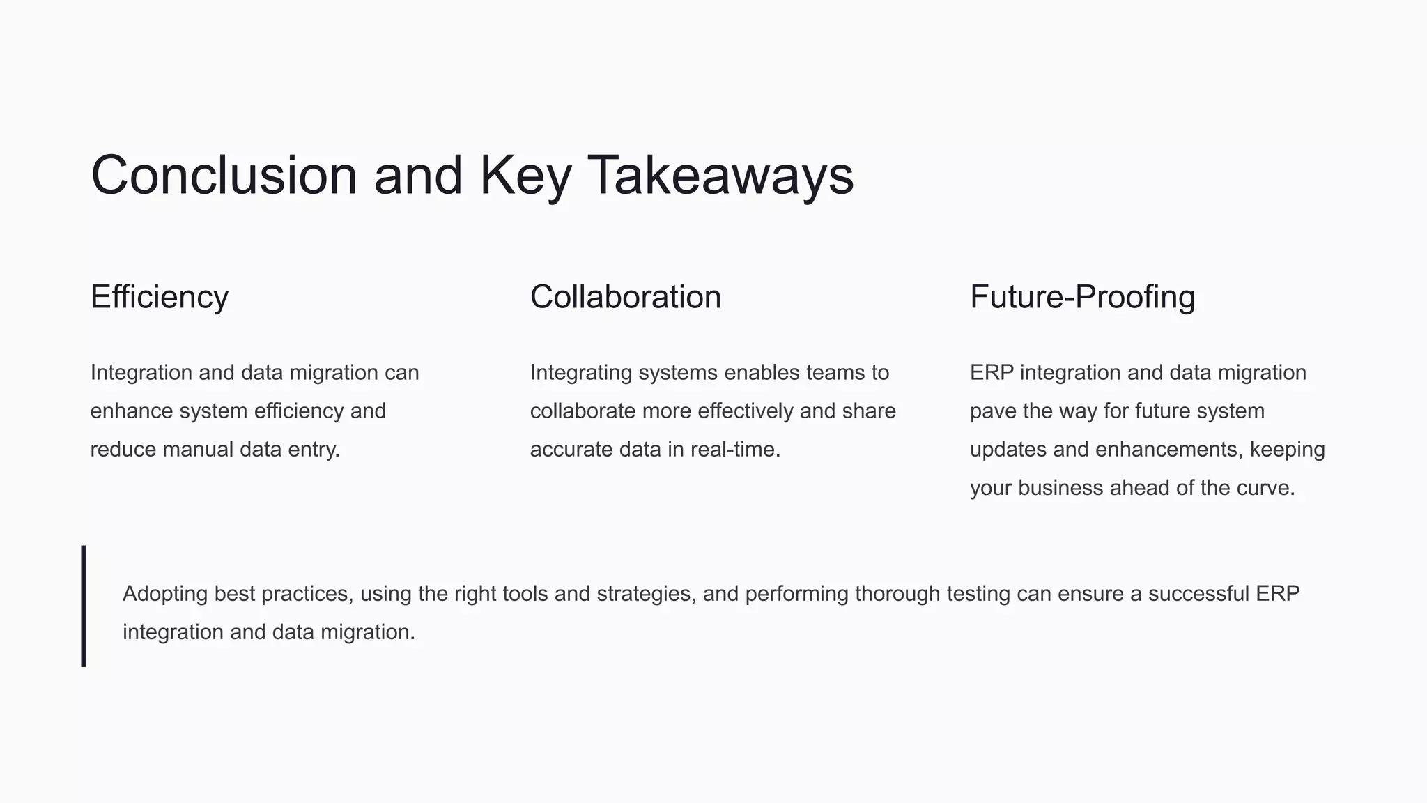 ERP Integration and Data Migration | PDF