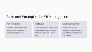 ERP Integration and Data Migration | PDF
