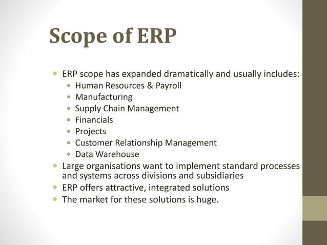 Oracle ERP Introduction | PPTX