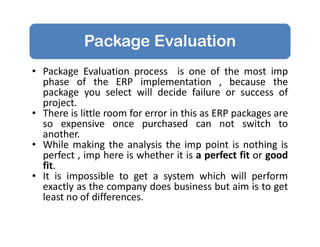 Erp ipmlemetation life cycle | PDF