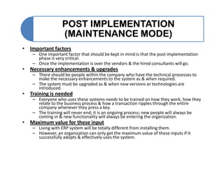 Erp ipmlemetation life cycle | PPT