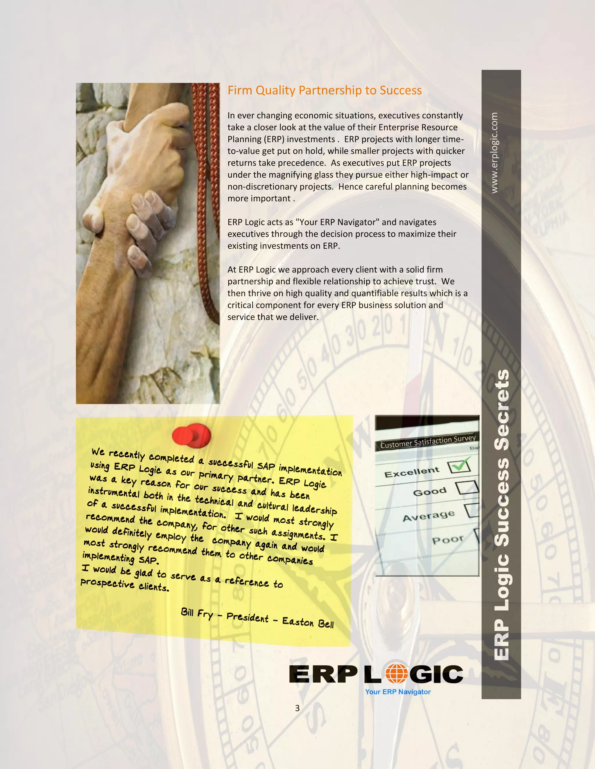 Erp Logic Corporate Brochure | PDF