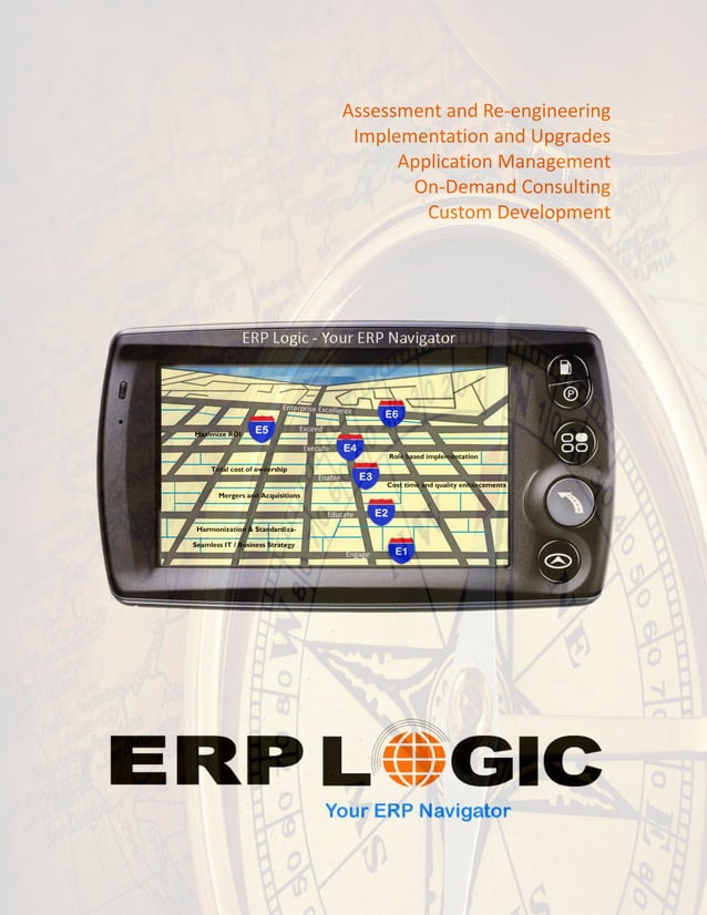 ERP Logic Corporate Brochure | PDF | Cloud Computing | Internet