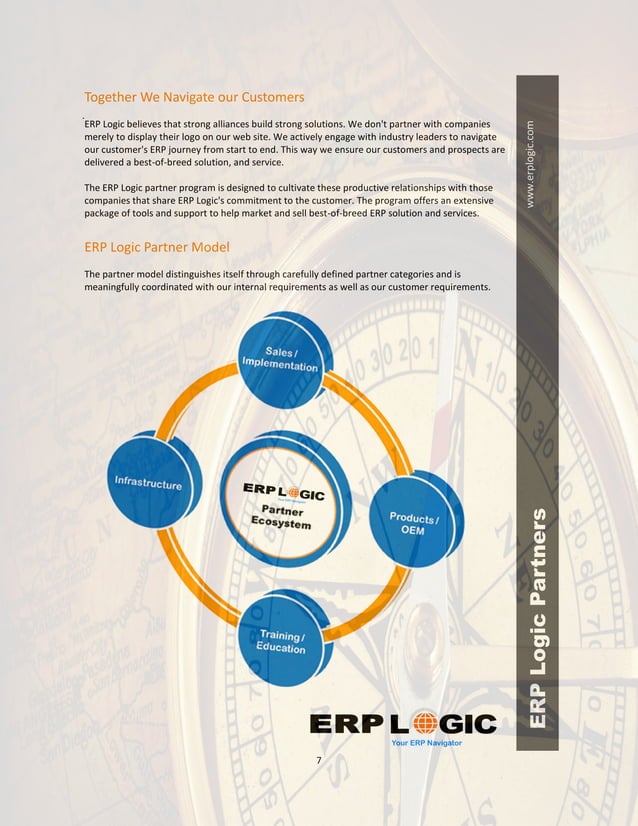 ERP Logic Corporate Brochure | PDF | Cloud Computing | Internet