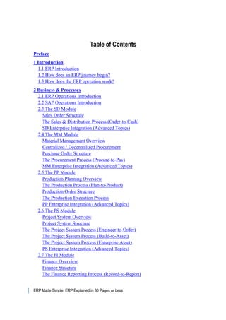 ERP Made Simple (preview) | PDF