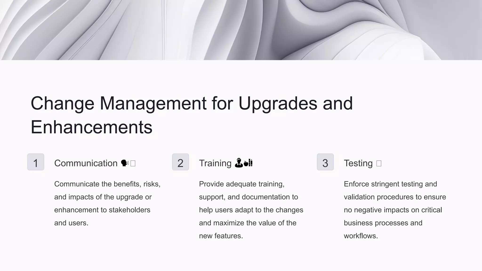 ERP Maintenance and Upgrades | PDF