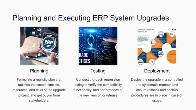 ERP Maintenance and Upgrades | PDF | IT and Internet Support | Internet