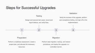 ERP Maintenance and Upgrades | PDF