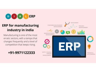 ERP for Manufacturing industry in India.pptx