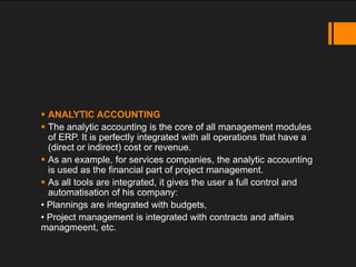 Erp module(finance and accounts) anand and sameer | PPTX