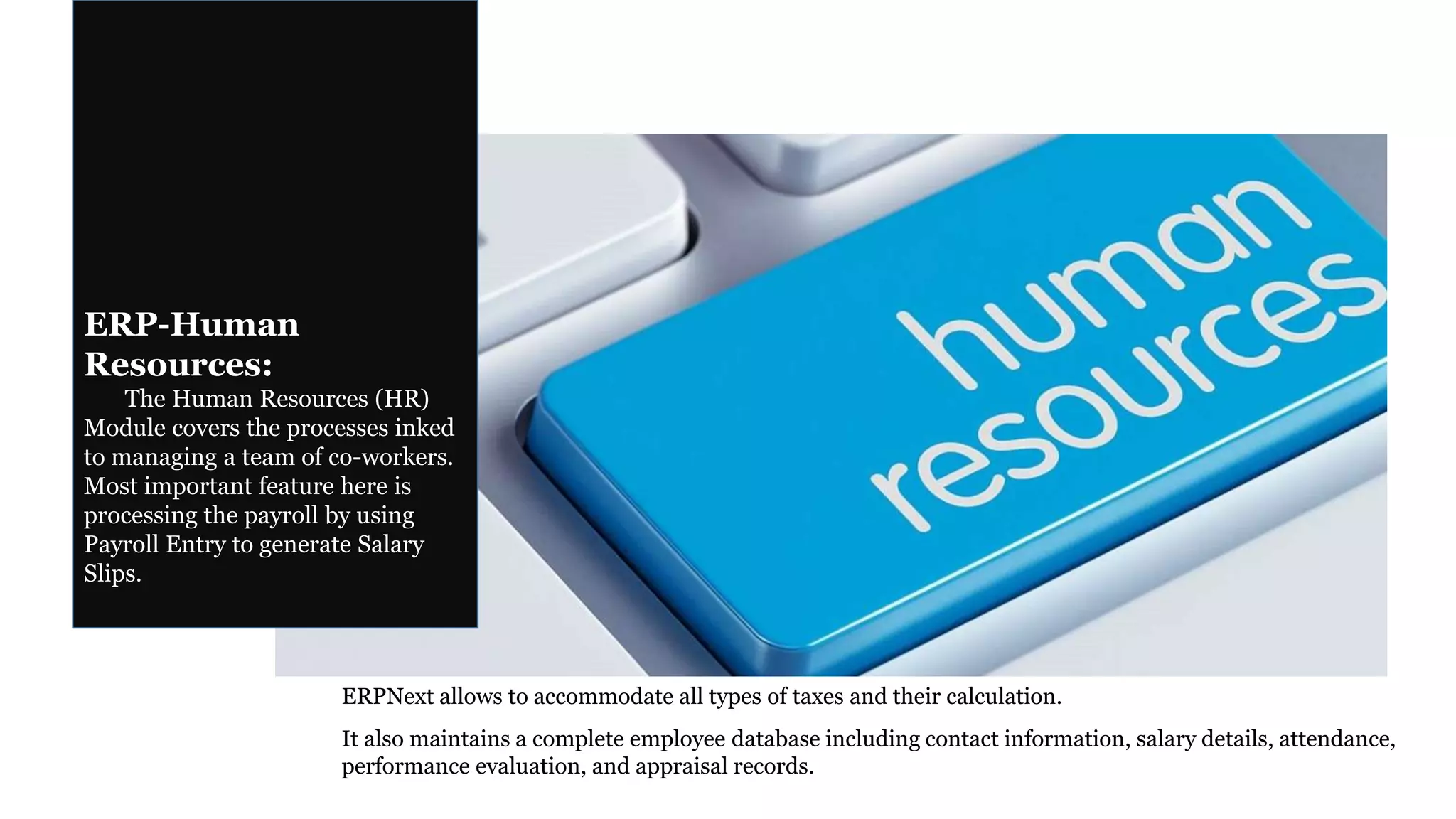 Enterprise System ERPNext | PPT