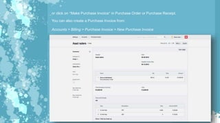 Erpnext accounting module | PPTX