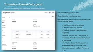 Erpnext accounting module | PPTX