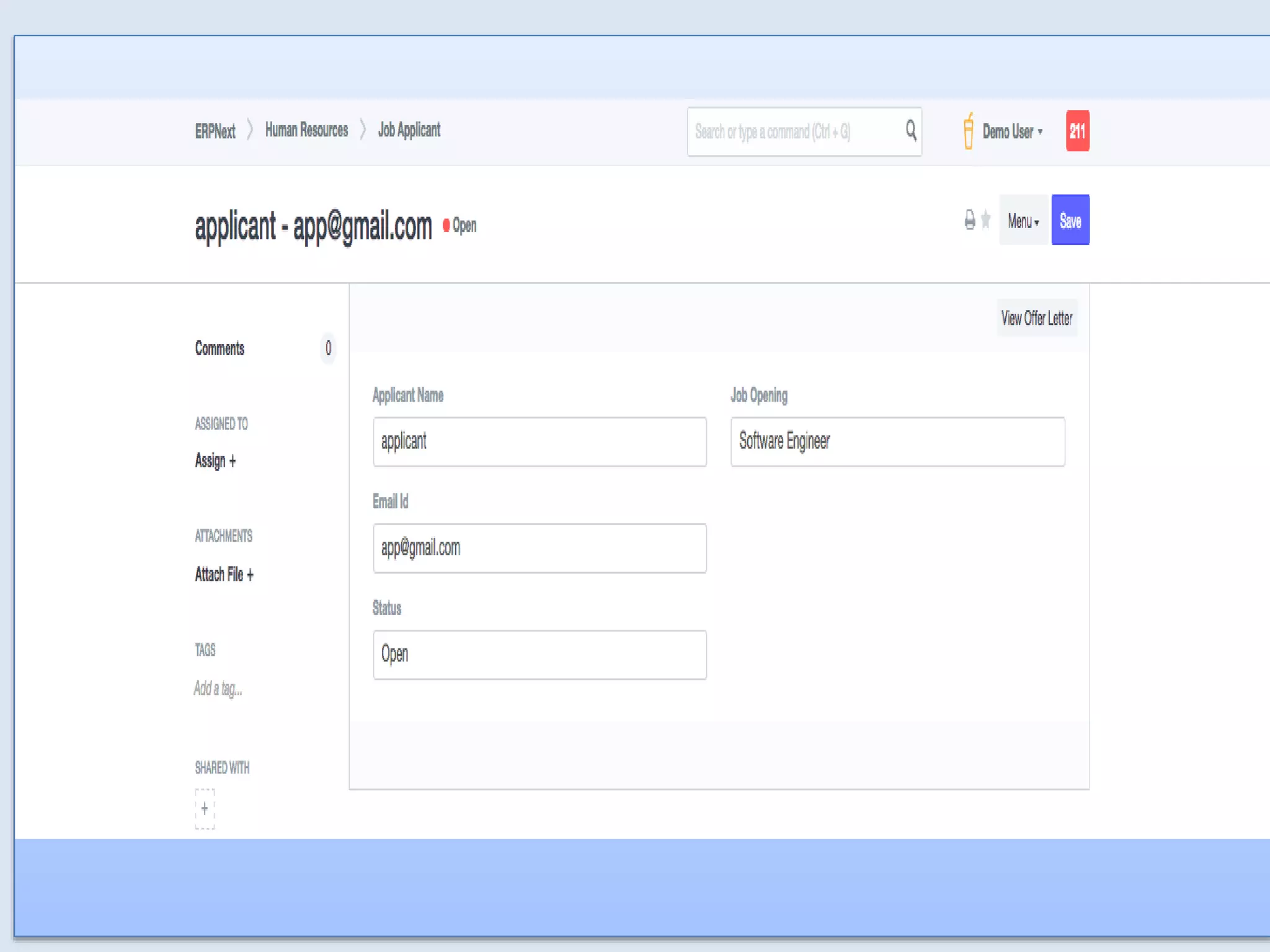 presentation about Erpnext HR system | PPT
