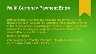 Erp next accounts | PPT