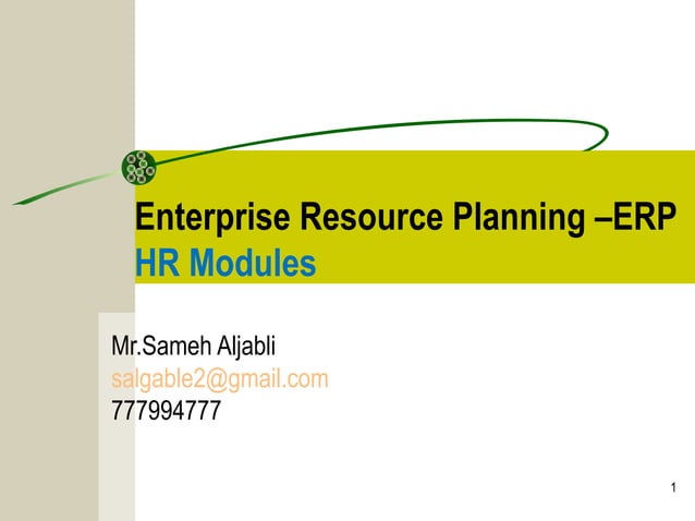 Erp next hr-modules | PPT | Human Resources | Business