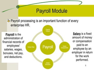 Erp next hr-modules | PPT