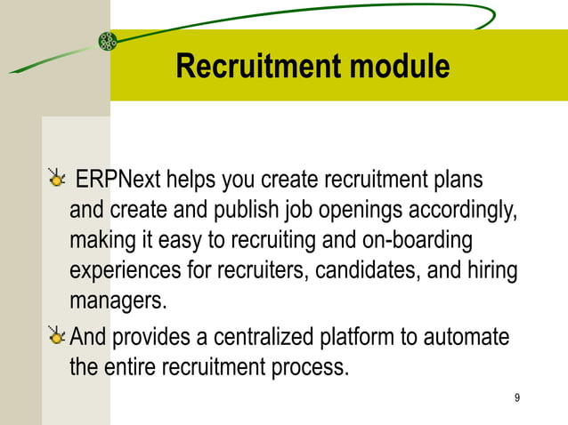 Erp next hr-modules | PPT | Human Resources | Business