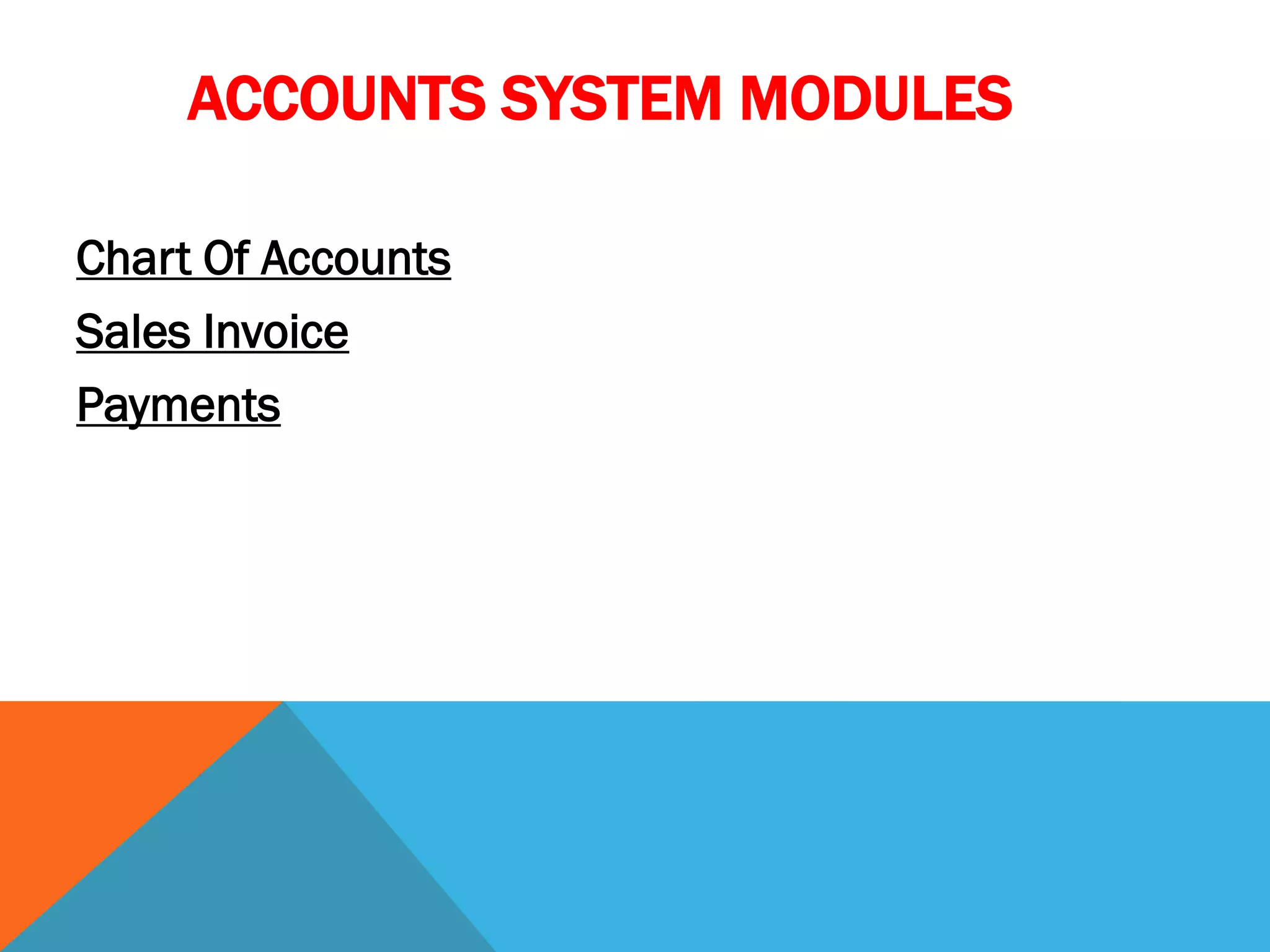 Erpnext accounts system | PDF